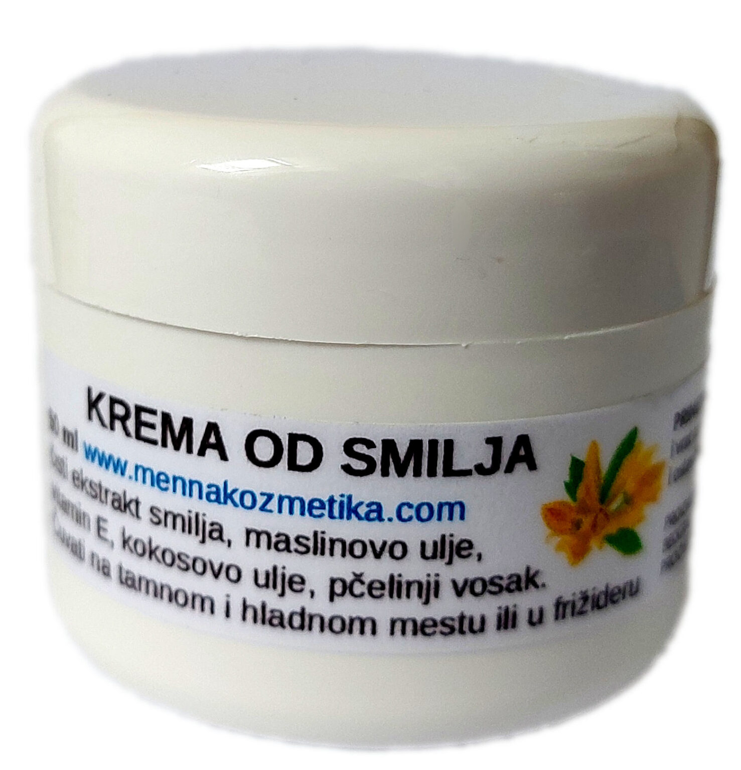 SMILJANA krema od čistog smilja protiv bora i za brzi oporavak kože ...